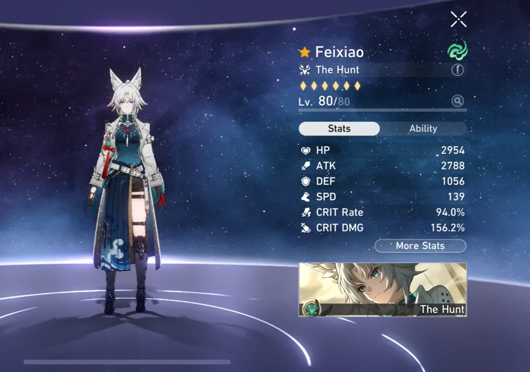 FEIXIAO C6 OR WEAPON SUPER IMPOSE??? Honkai: Star Rail | HoYoLAB