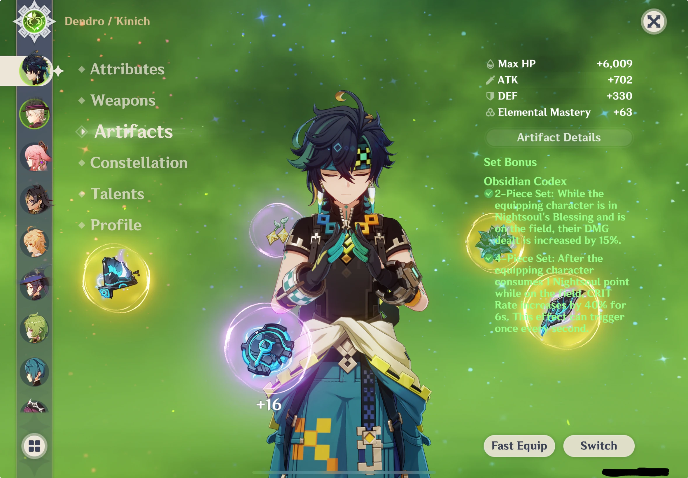 My kinich and lyney build Genshin Impact | HoYoLAB