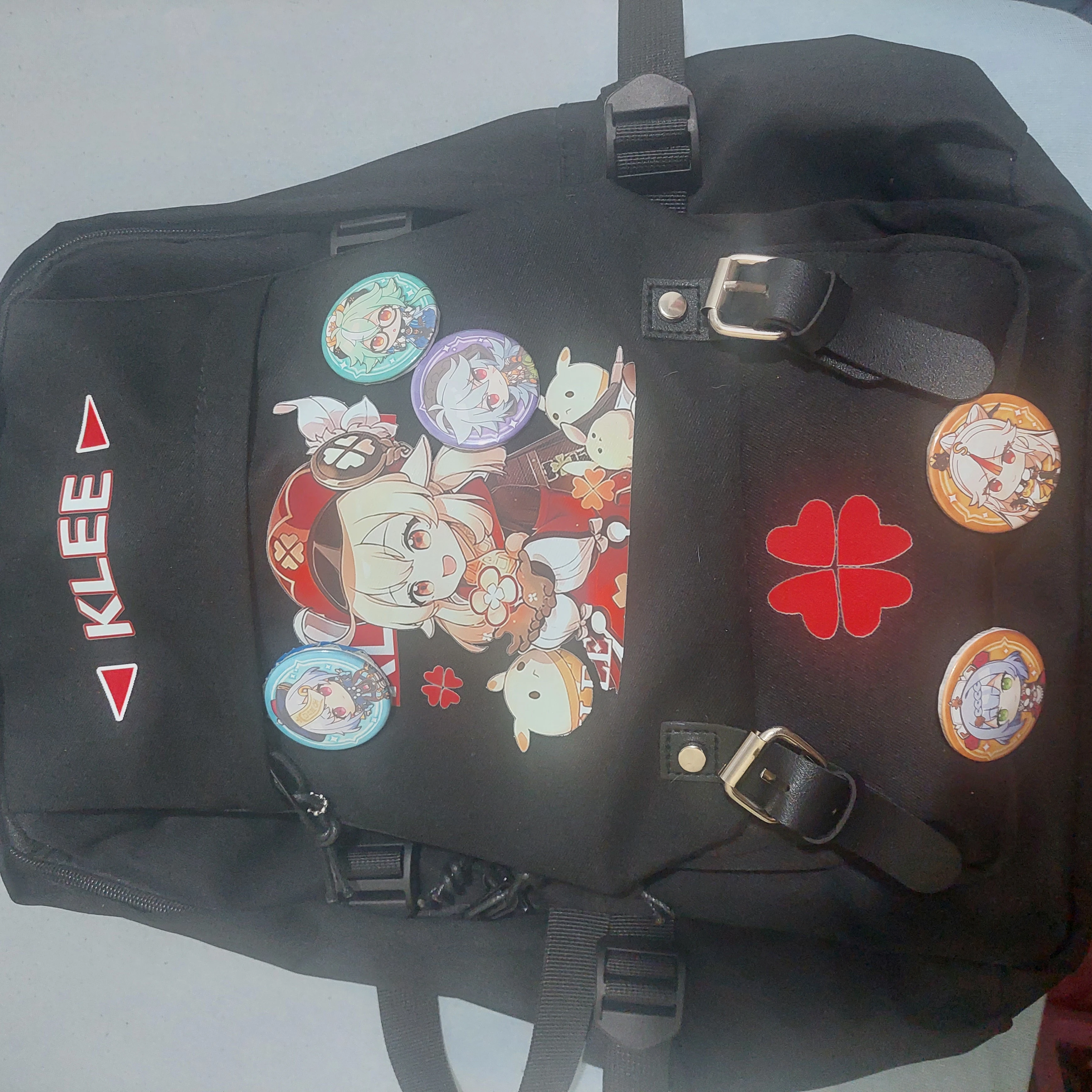 My mom bought a Klee backpack for me!! ^^ Genshin Impact | HoYoLAB