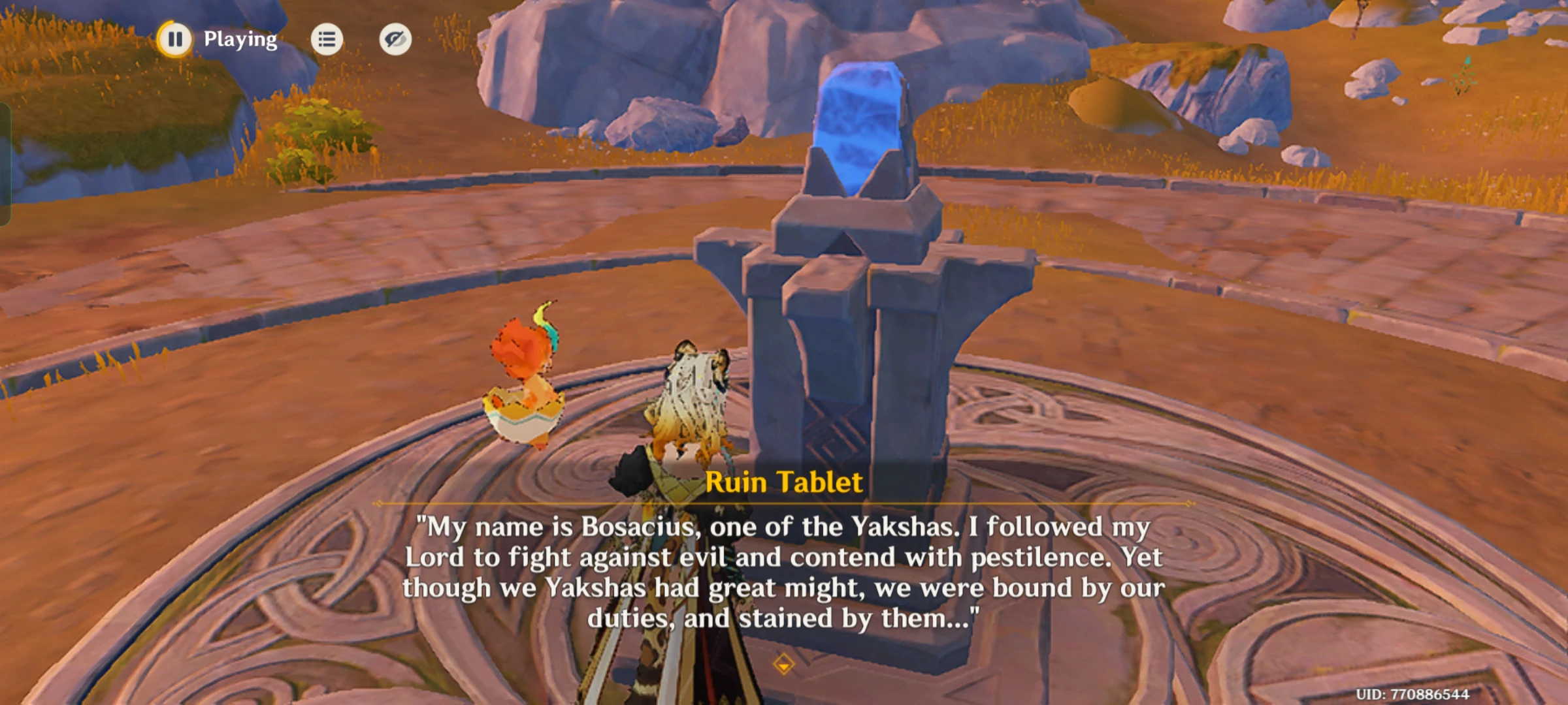 thank you Bosacius Genshin Impact | HoYoLAB