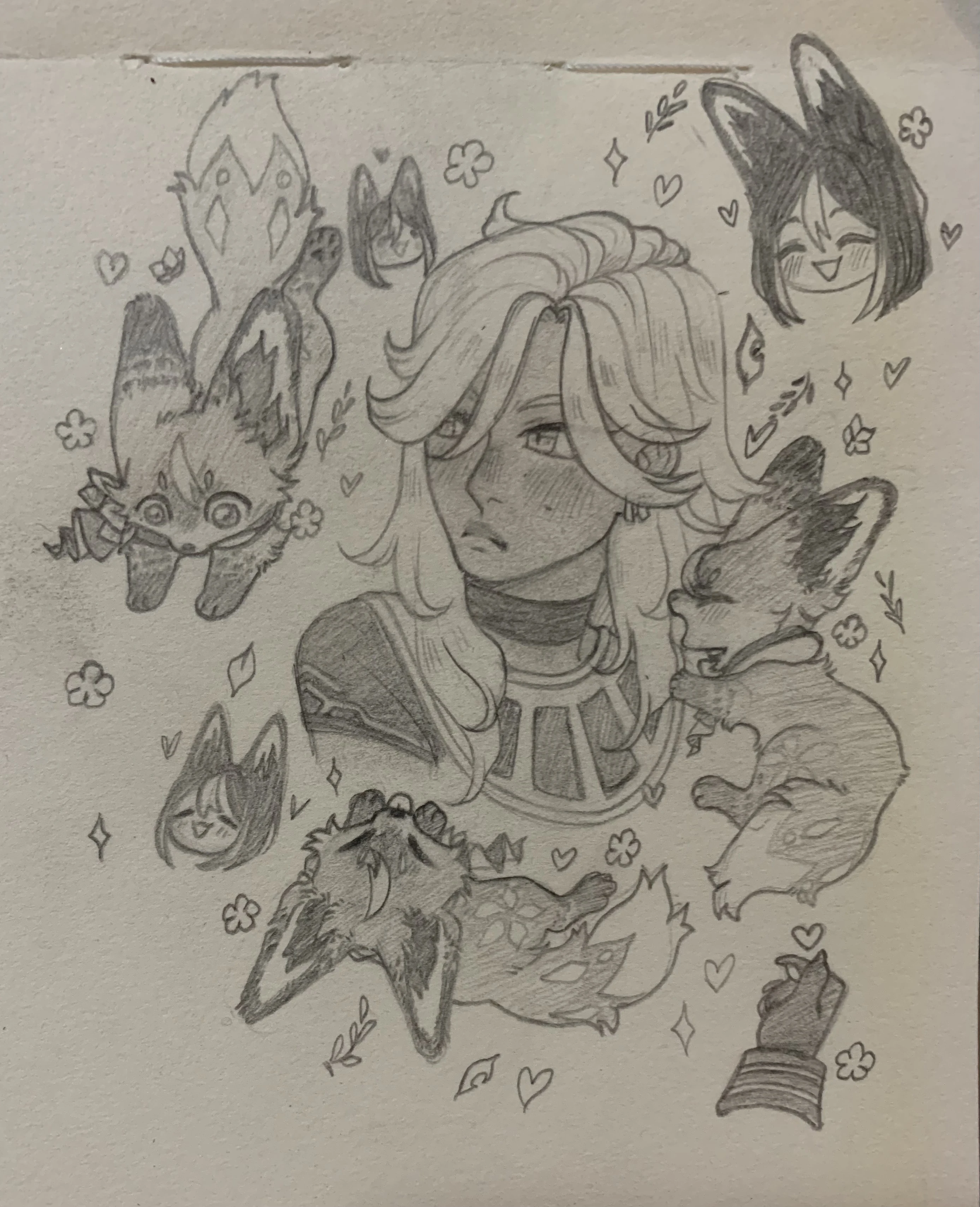 Just a boy and his fox Genshin Impact | HoYoLAB