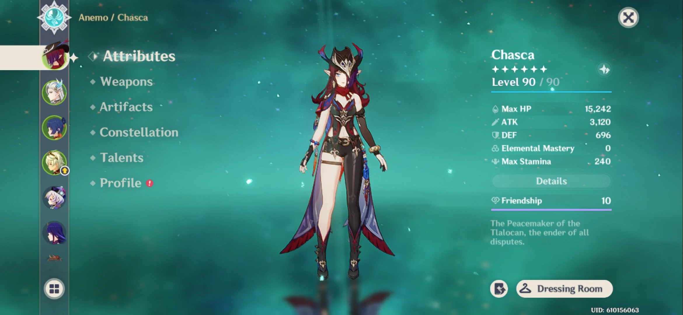 Improved Chasca Build Genshin Impact | HoYoLAB