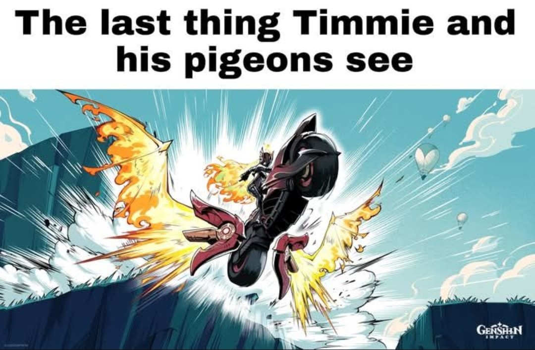 Biker gang giving new trauma for timmy boi Genshin Impact | HoYoLAB