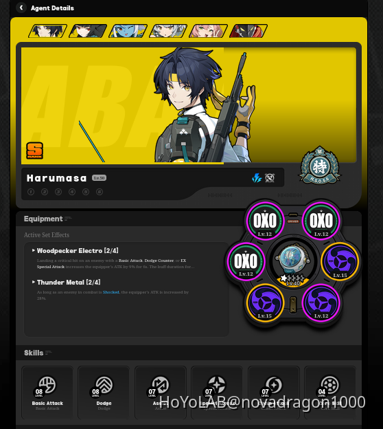 ZZZ - agent & weapon loadout Zenless Zone Zero | HoYoLAB