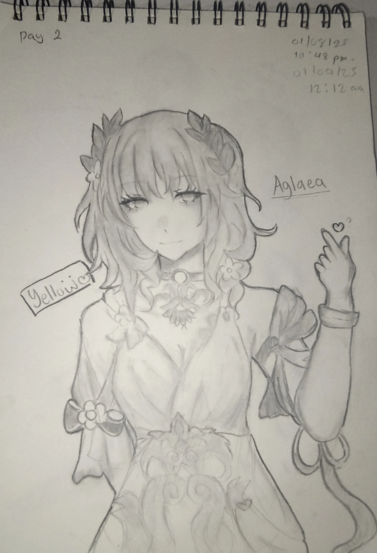 Aglaea drawing Honkai: Star Rail | HoYoLAB