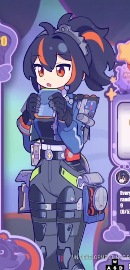 Cute Oficial Zhu Yuan art 🙏 Zenless Zone Zero | HoYoLAB