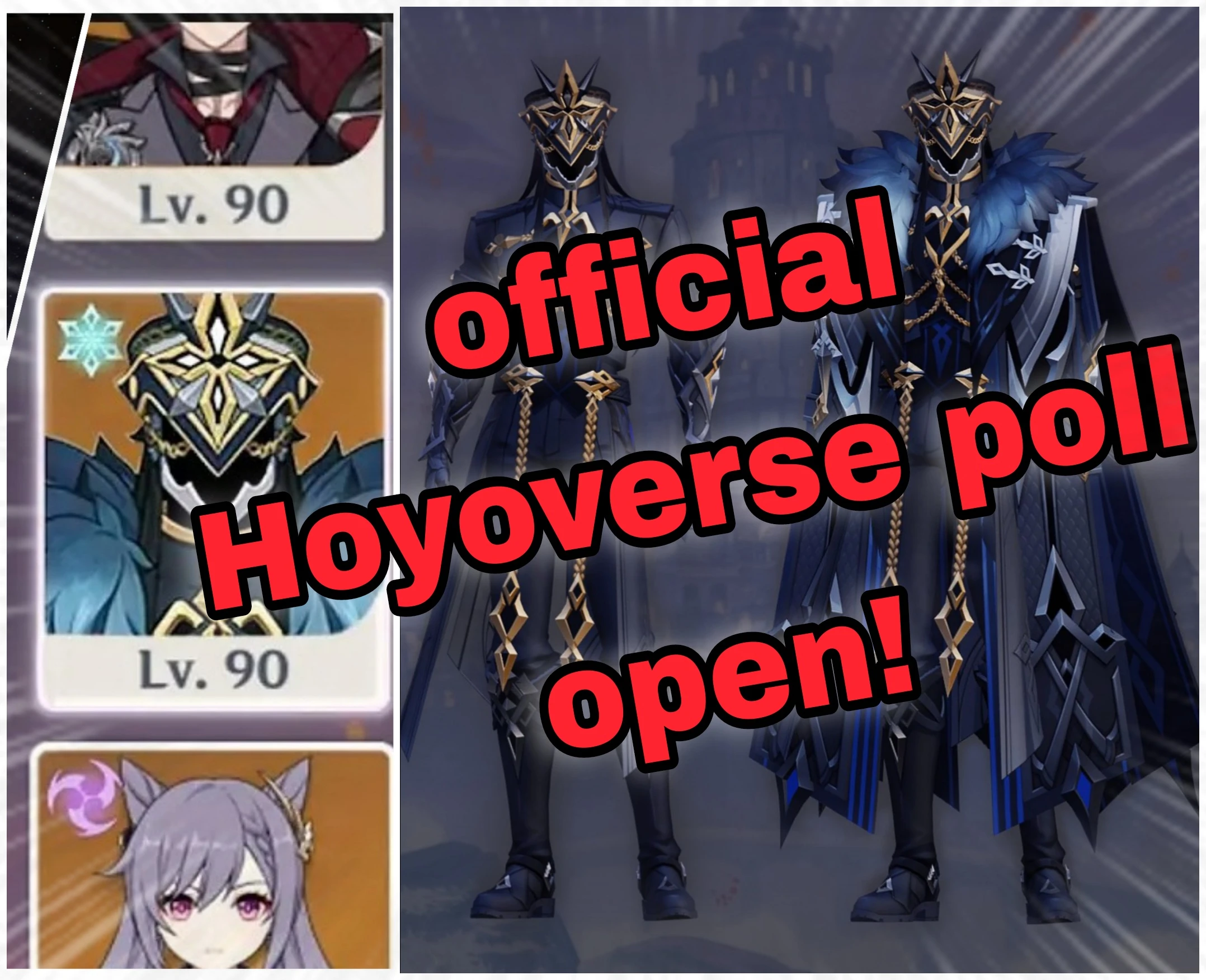 ⚠️Official Hoyoverse Poll for playable Fatui / Capitano ‼️ Genshin ...