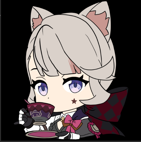 Lynette with Lyney's colors Genshin Impact | HoYoLAB