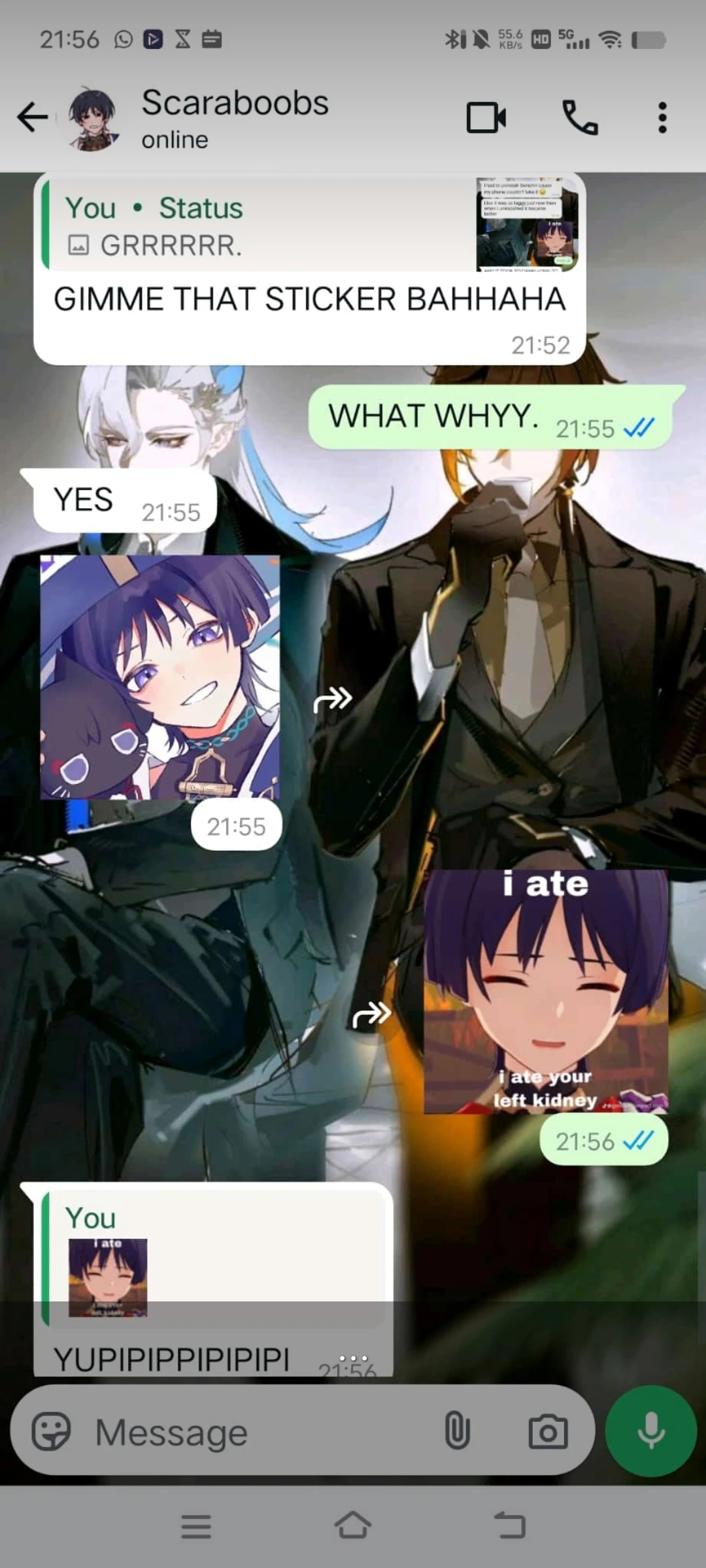 TW! (Trigger warning: inappropriate naming of wanderer as contacts) reasons why cosplayers are ...