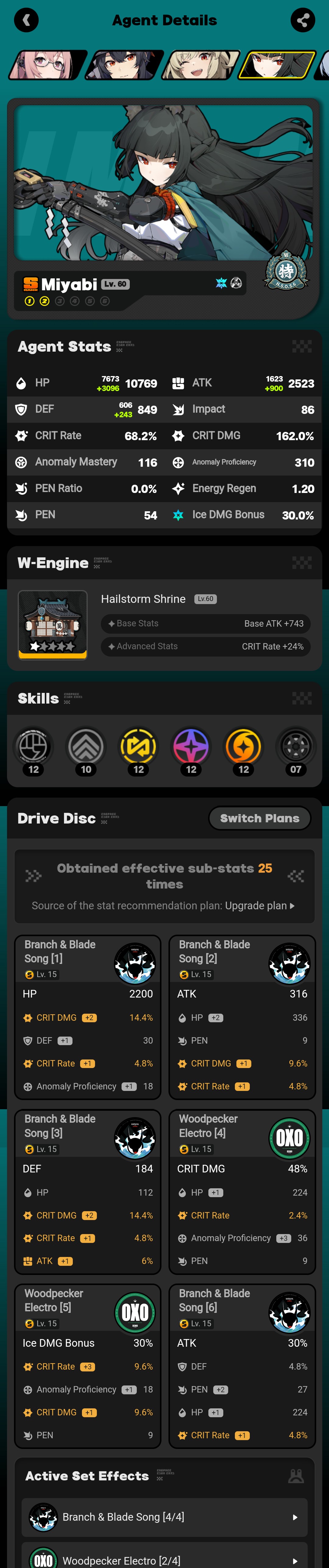 final miyabi build Zenless Zone Zero | HoYoLAB