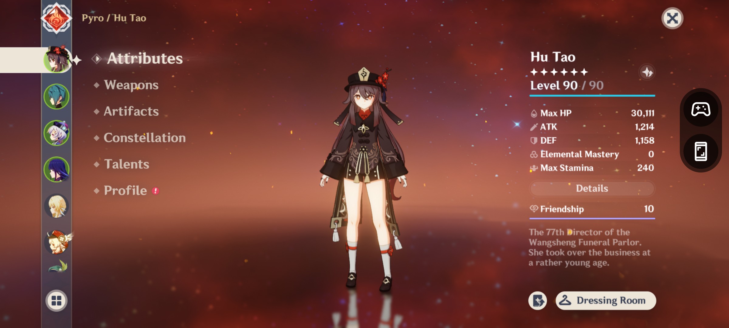 Rate my Hutao build Genshin Impact | HoYoLAB