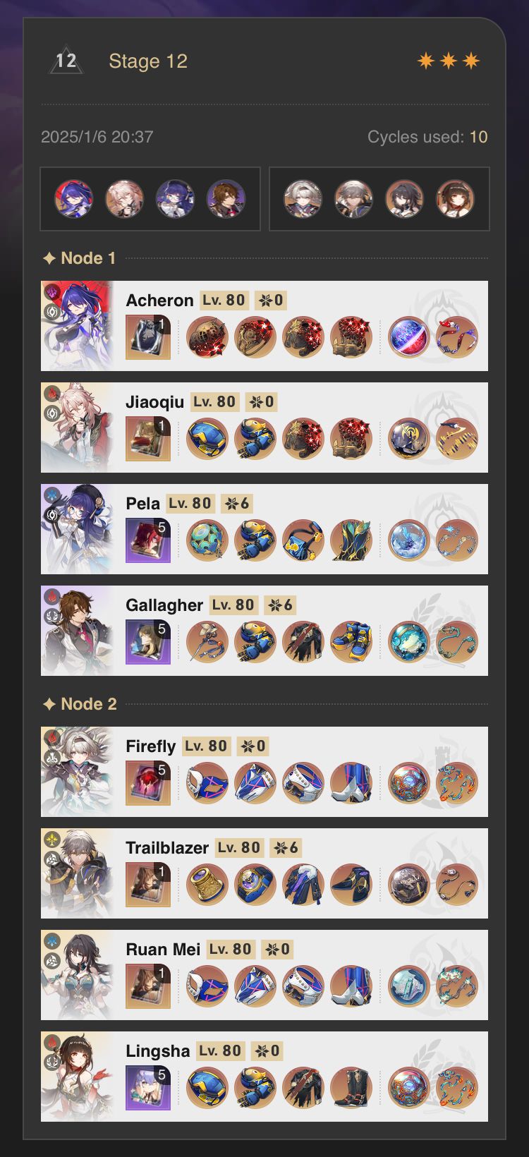 Welp...almost didn't clear it on time lol Honkai: Star Rail | HoYoLAB