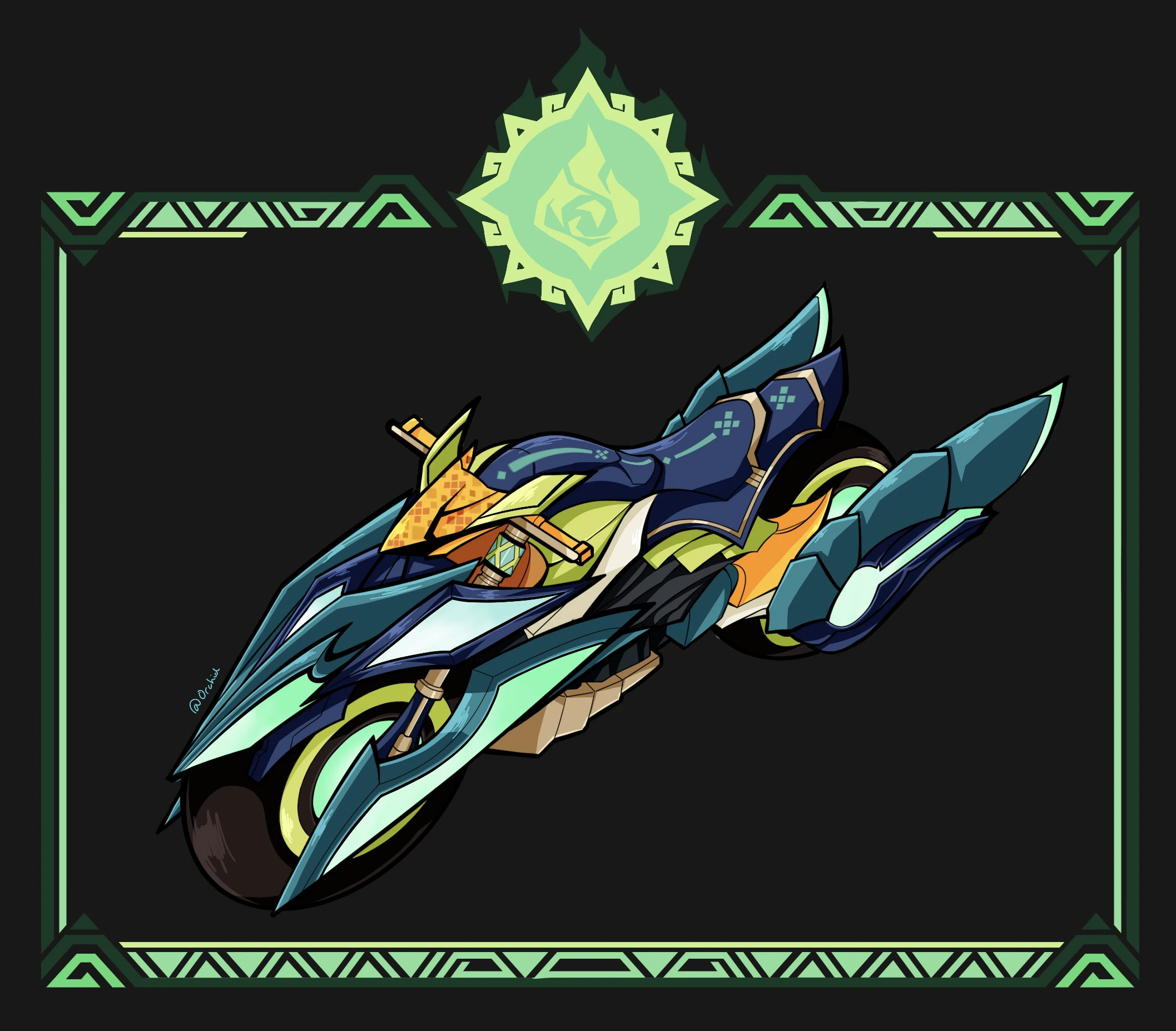 Kinich Motorcycle Genshin Impact | HoYoLAB