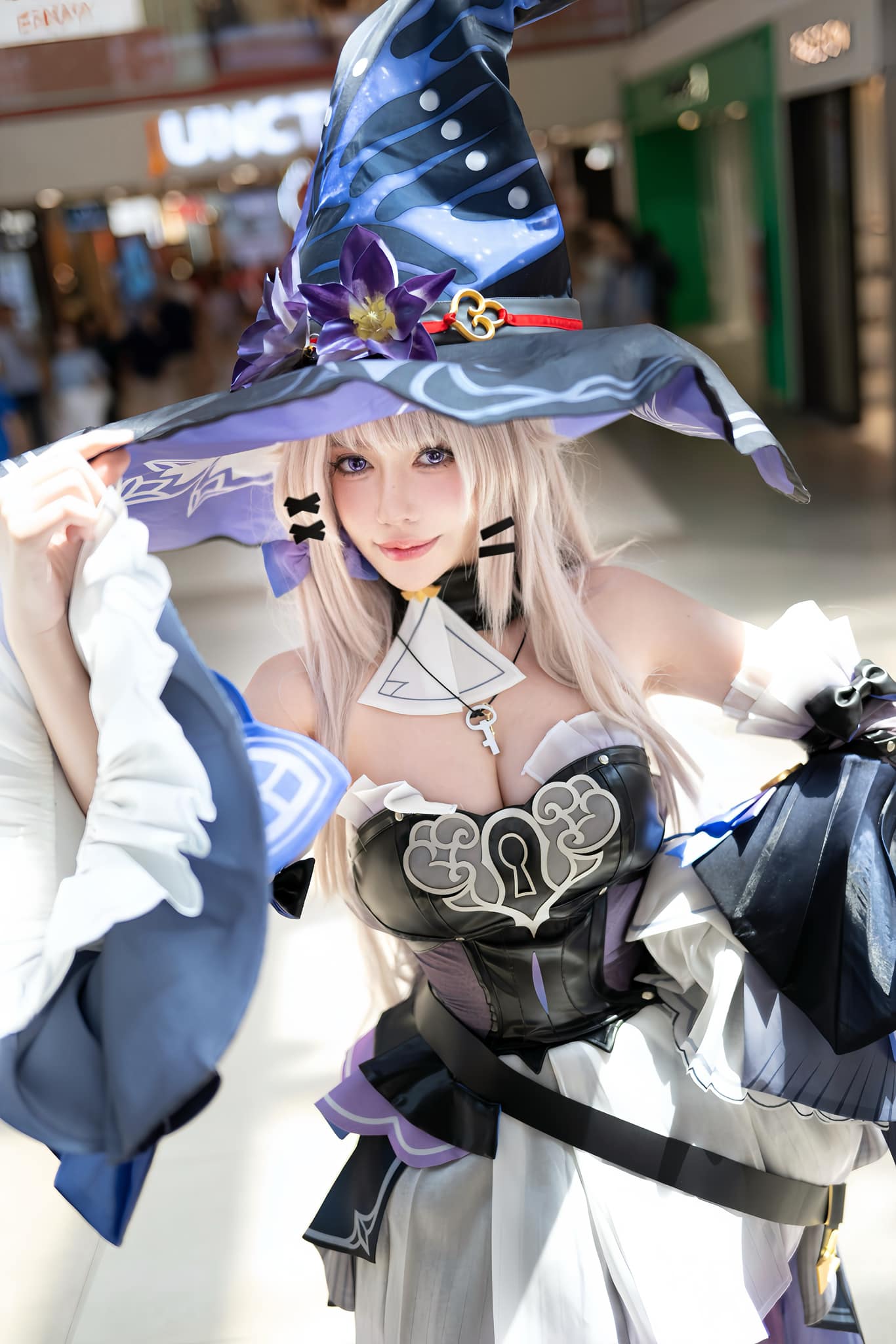 HSR 3.0 Official The Herta Cosplay Promotion by Hoyo in Singapore (Coser : Munoko沐子 🇸🇬 🇨🇳 ...