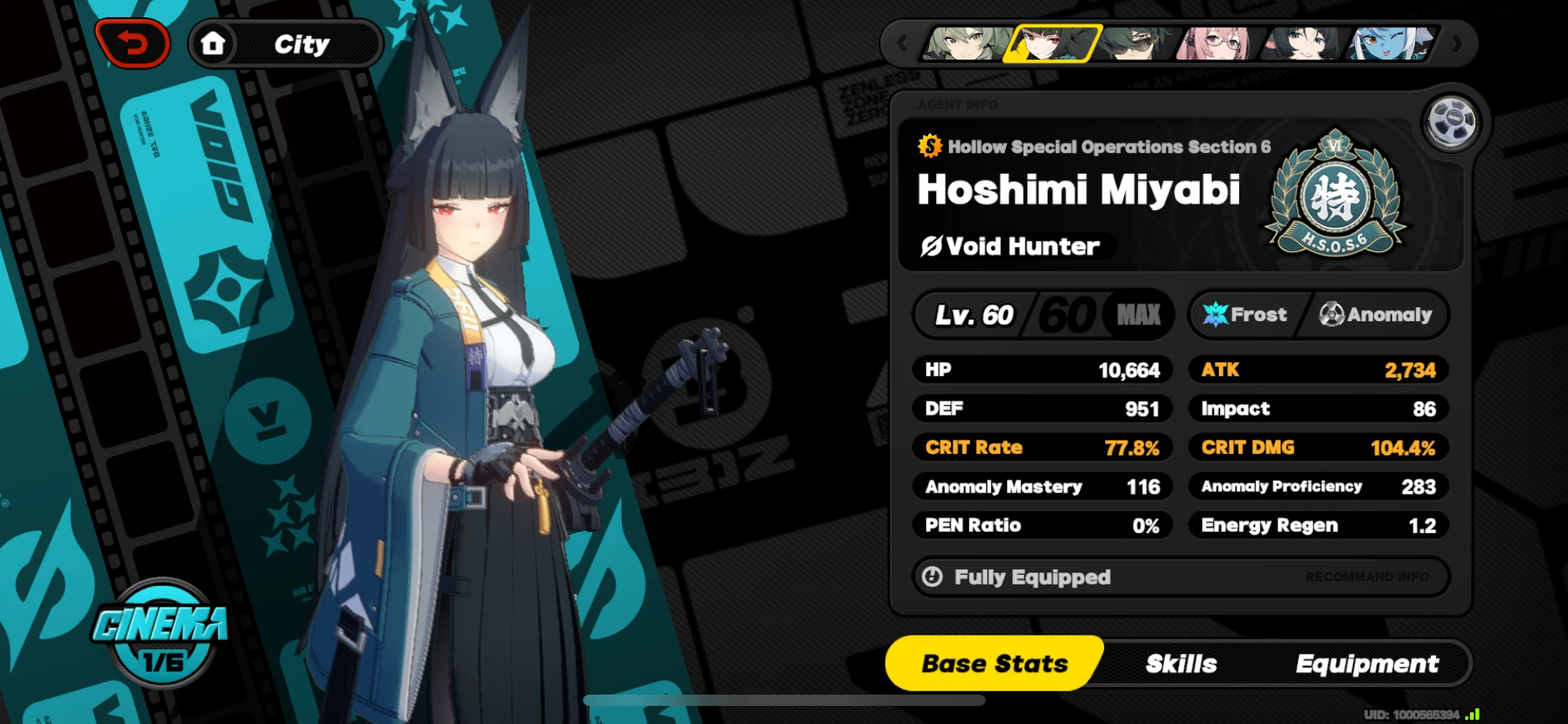 Misinput f2p m1 miyabi Zenless Zone Zero | HoYoLAB