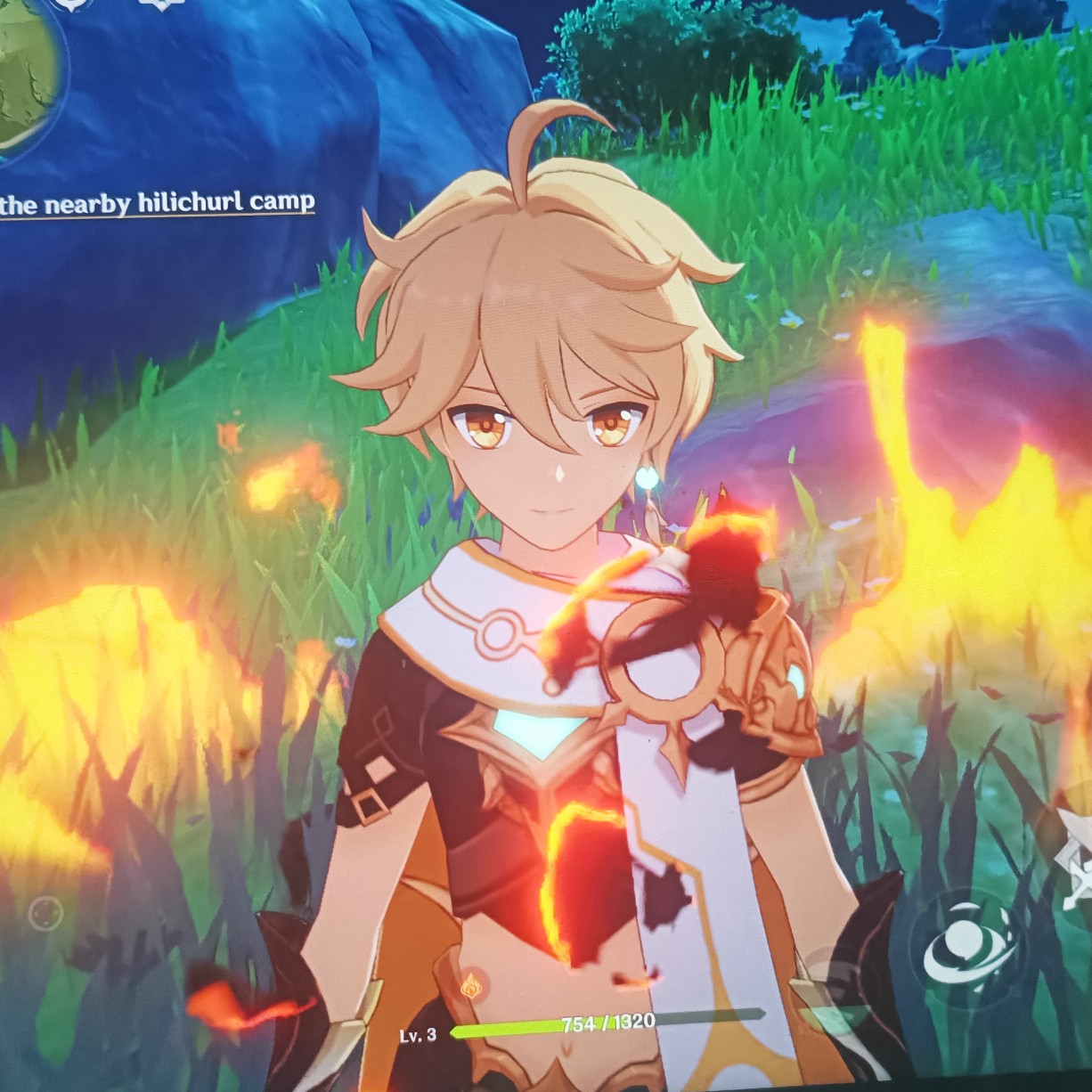 "this is fine" ahh aether Genshin Impact | HoYoLAB