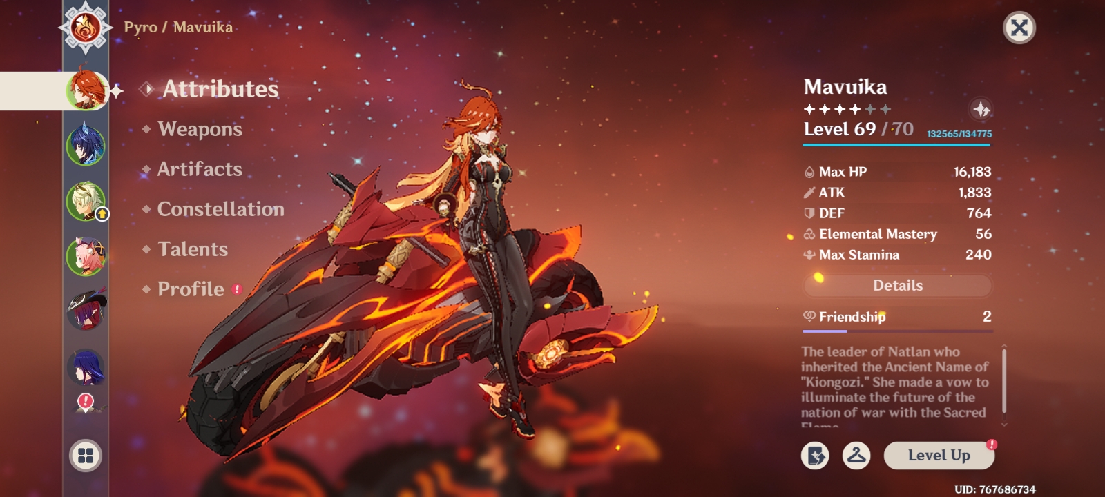 Mavuika build Genshin Impact | HoYoLAB