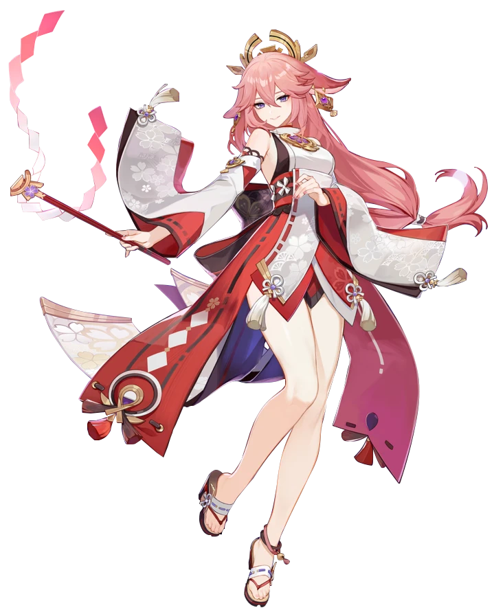 Yae Miko redesign Genshin Impact | HoYoLAB