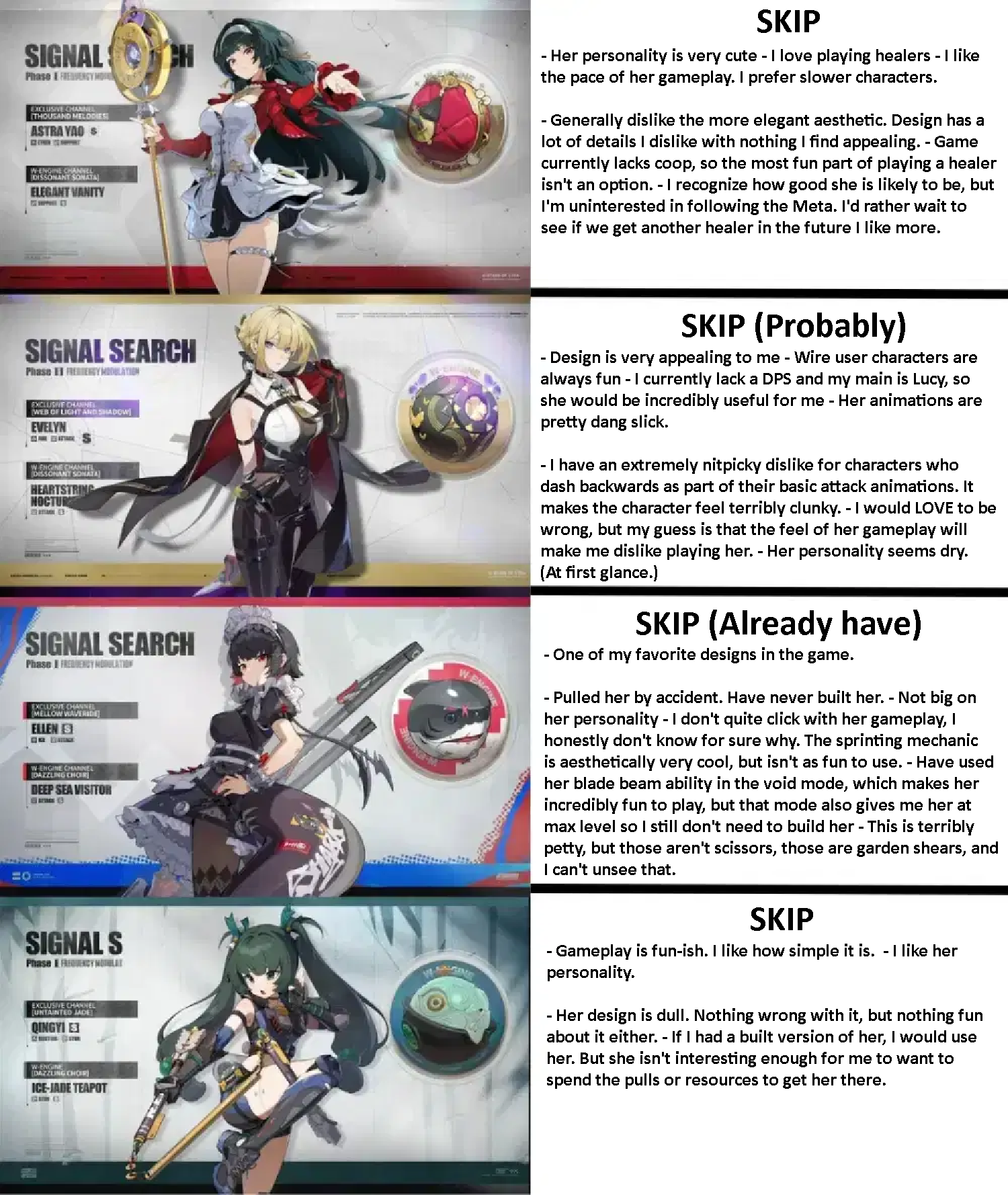 Pull (Skip) Plans... [Because I didn't learn my lesson from last time ...