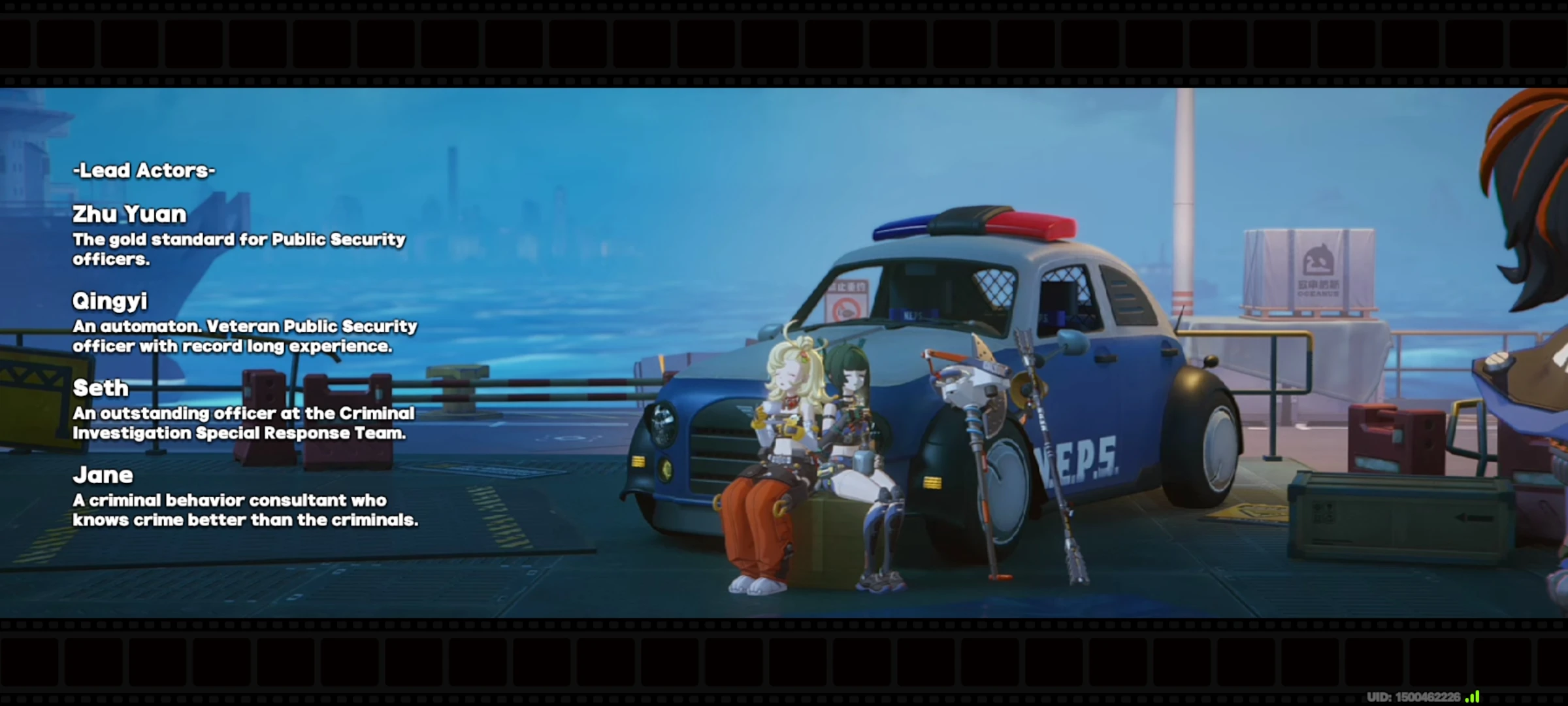 ZZZ 1.5 Credits Zenless Zone Zero | HoYoLAB