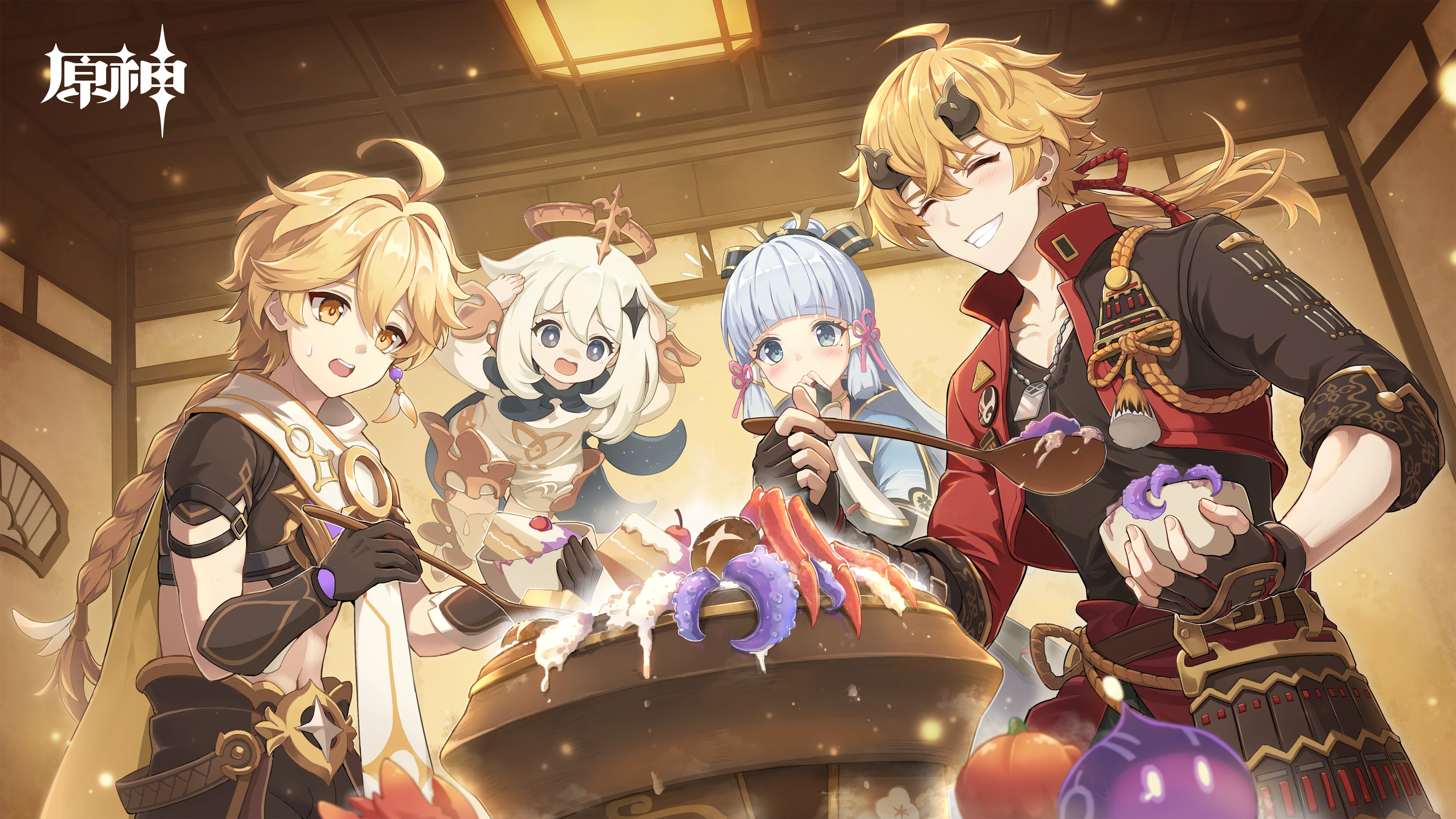 Aether and Paimon headcanon designs!! Genshin Impact | HoYoLAB