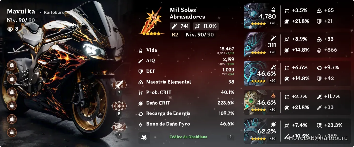 Moto mami en proceso 🏍️ Genshin Impact | HoYoLAB