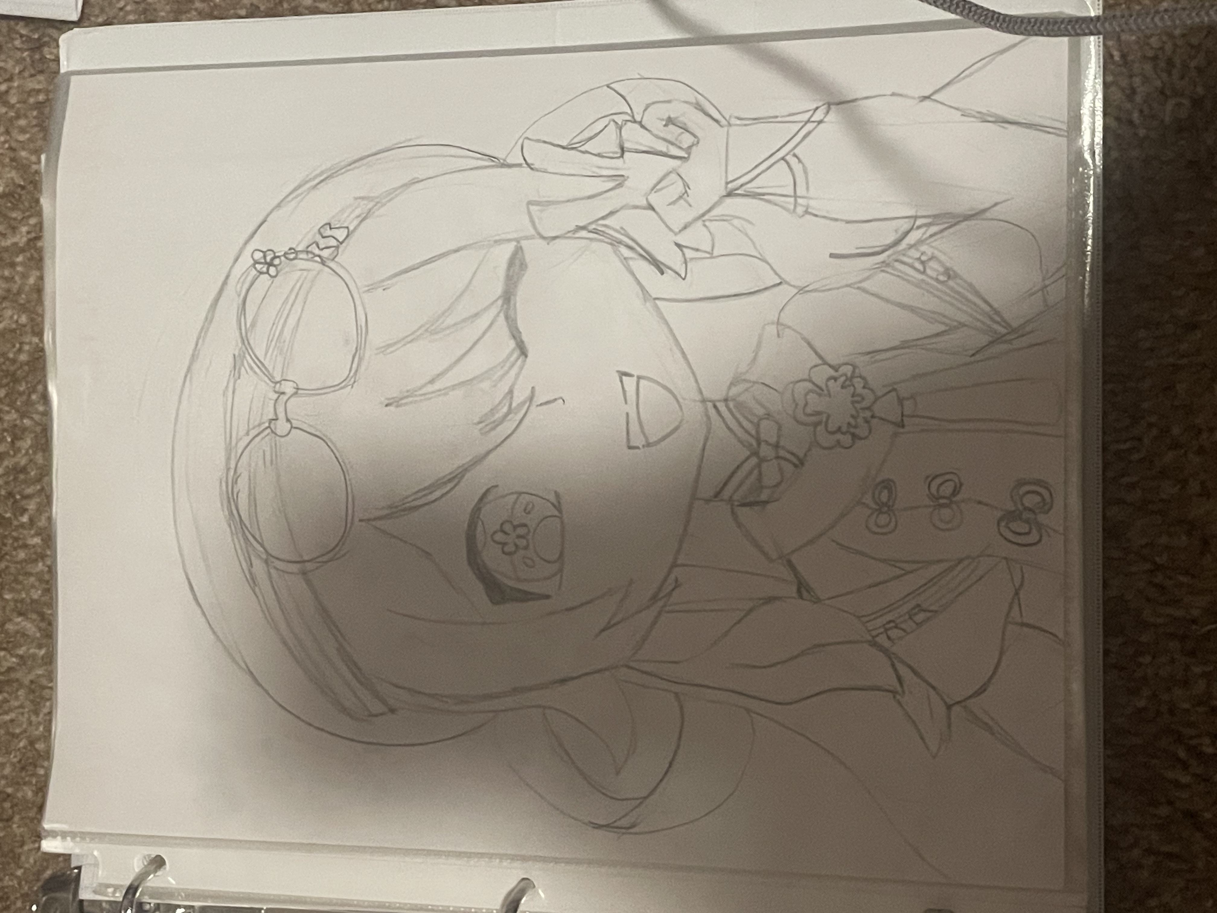 Hu Tao drawing Genshin Impact | HoYoLAB