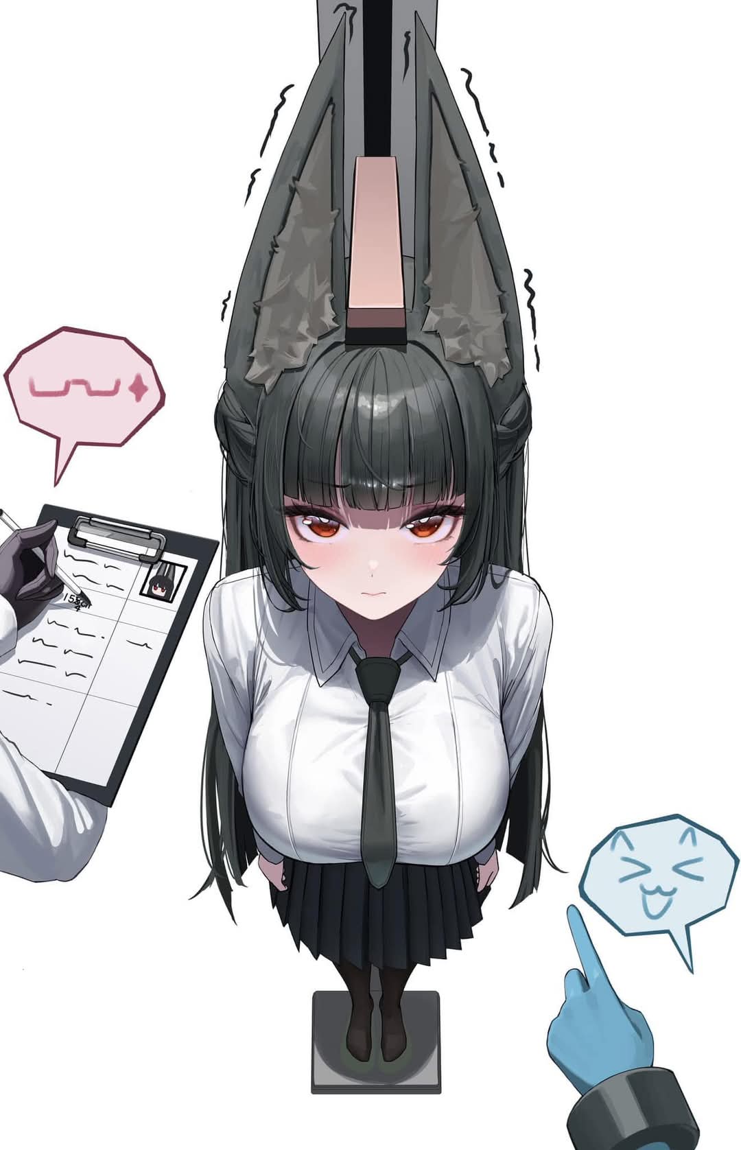 Measuring Miyabi's Height Zenless Zone Zero | HoYoLAB