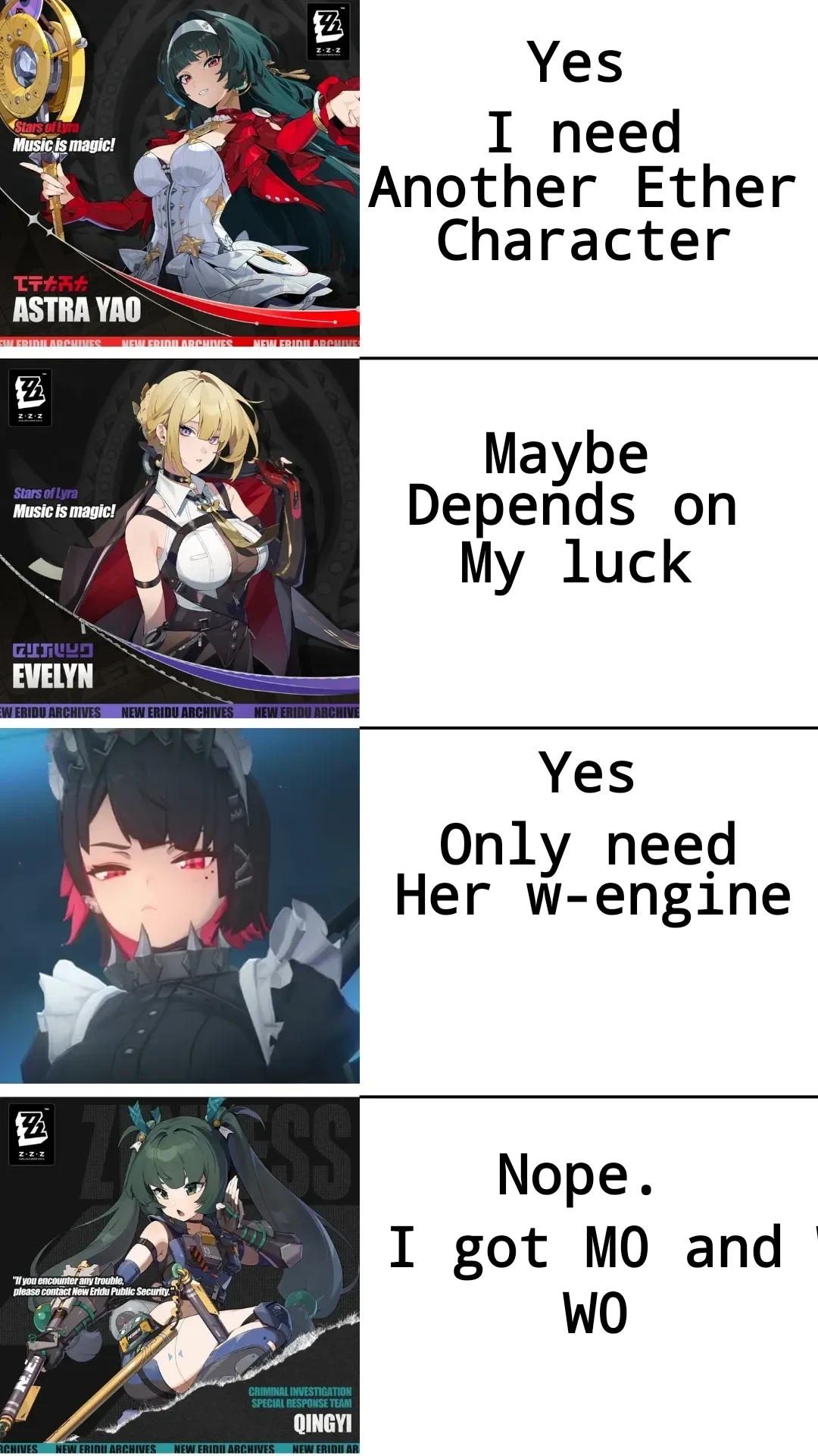 ZZZ V 1.5 Pull Plans Zenless Zone Zero | HoYoLAB