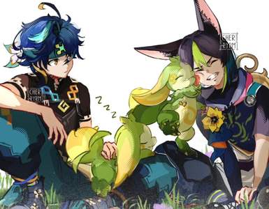 Dendro boys 💚💚💚 Genshin Impact | HoYoLAB