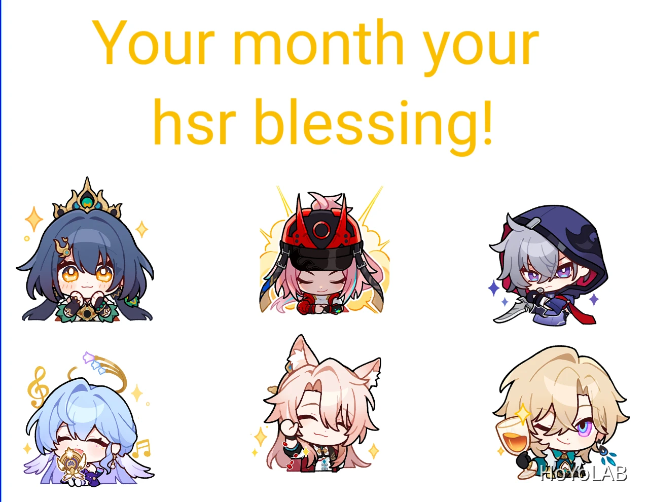 Your month your hsr blessing Honkai: Star Rail | HoYoLAB