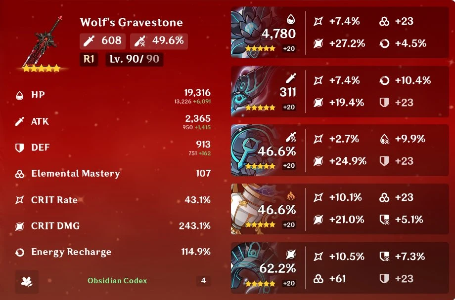 Let me see your "Archon Build" Genshin Impact | HoYoLAB