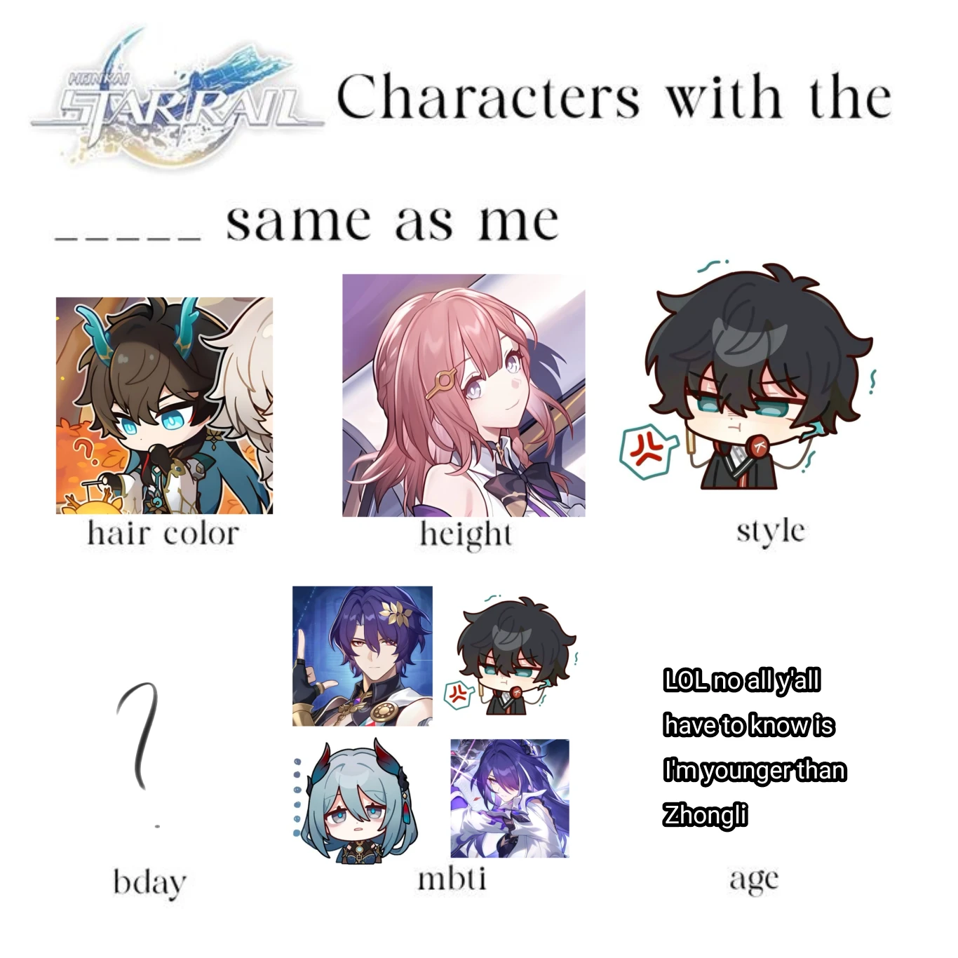 Hsr template Honkai: Star Rail | HoYoLAB