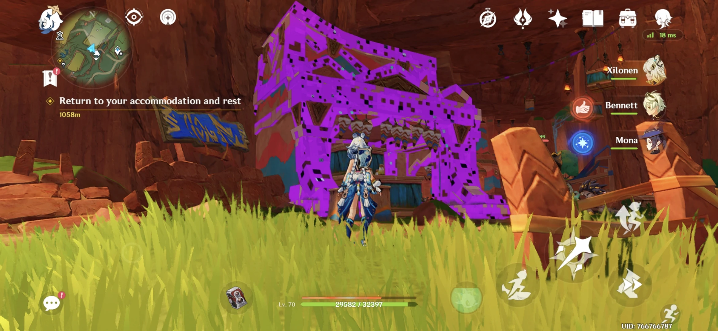 mobile experience Genshin Impact | HoYoLAB