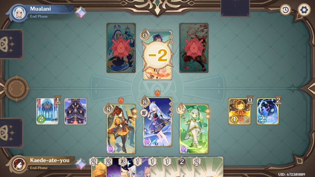 I beat mualani so easily. Got her tcg card Genshin Impact | HoYoLAB