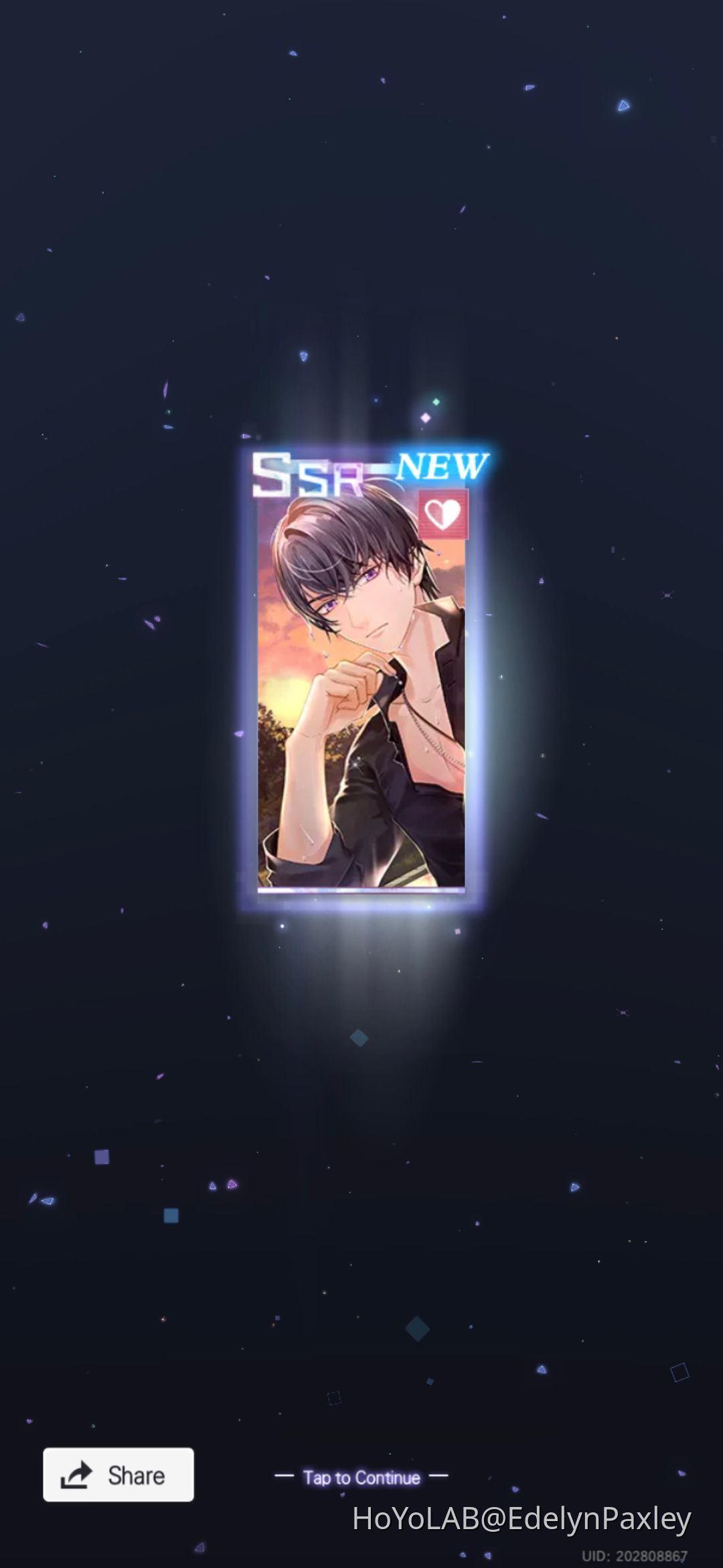 2nd SSR Marius Card Tears of Themis | HoYoLAB