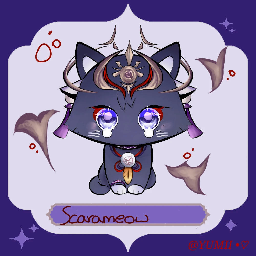 Scarameow!! Genshin Impact | HoYoLAB