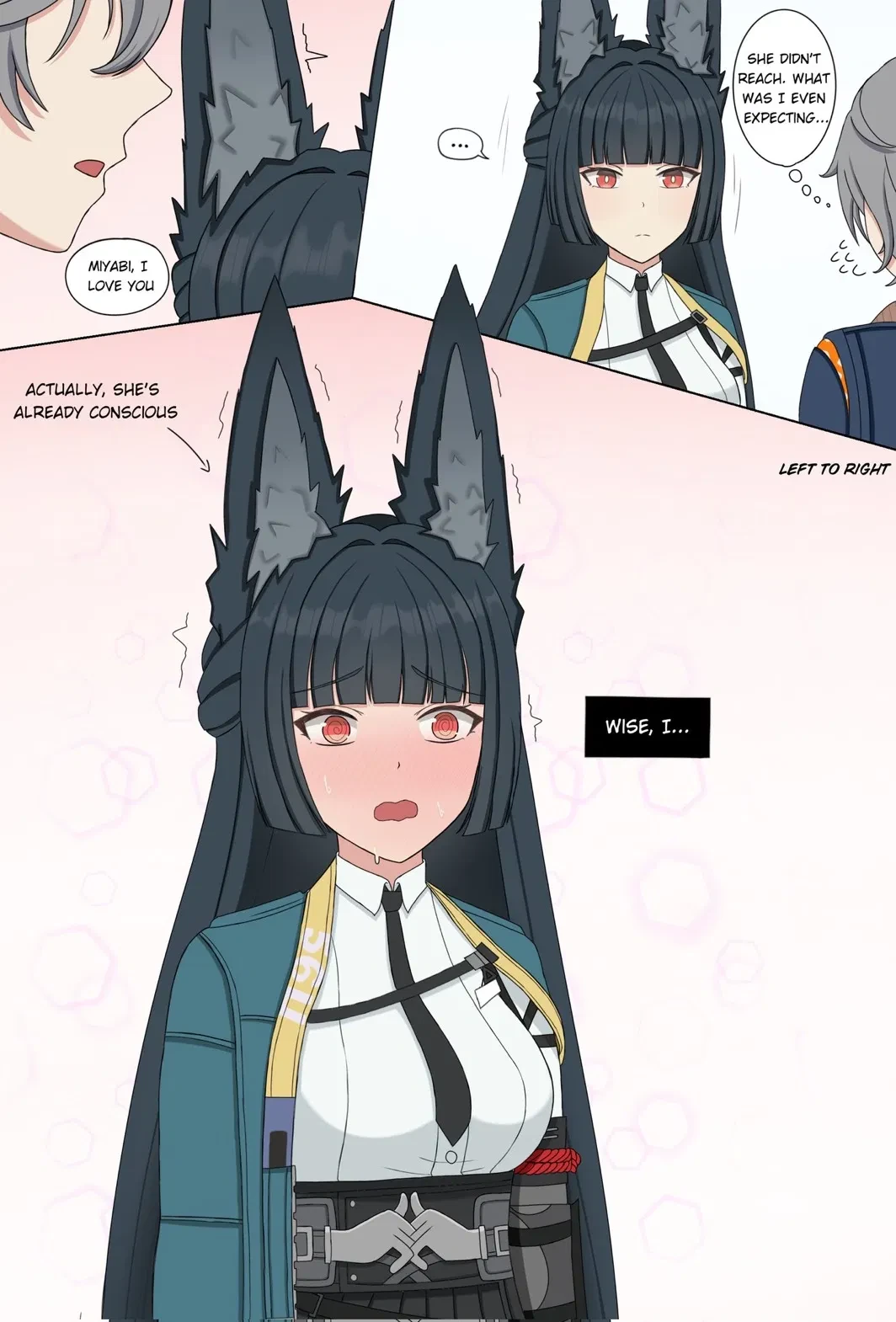 Wise when he encountered Miyabi dazing at random places again Zenless ...