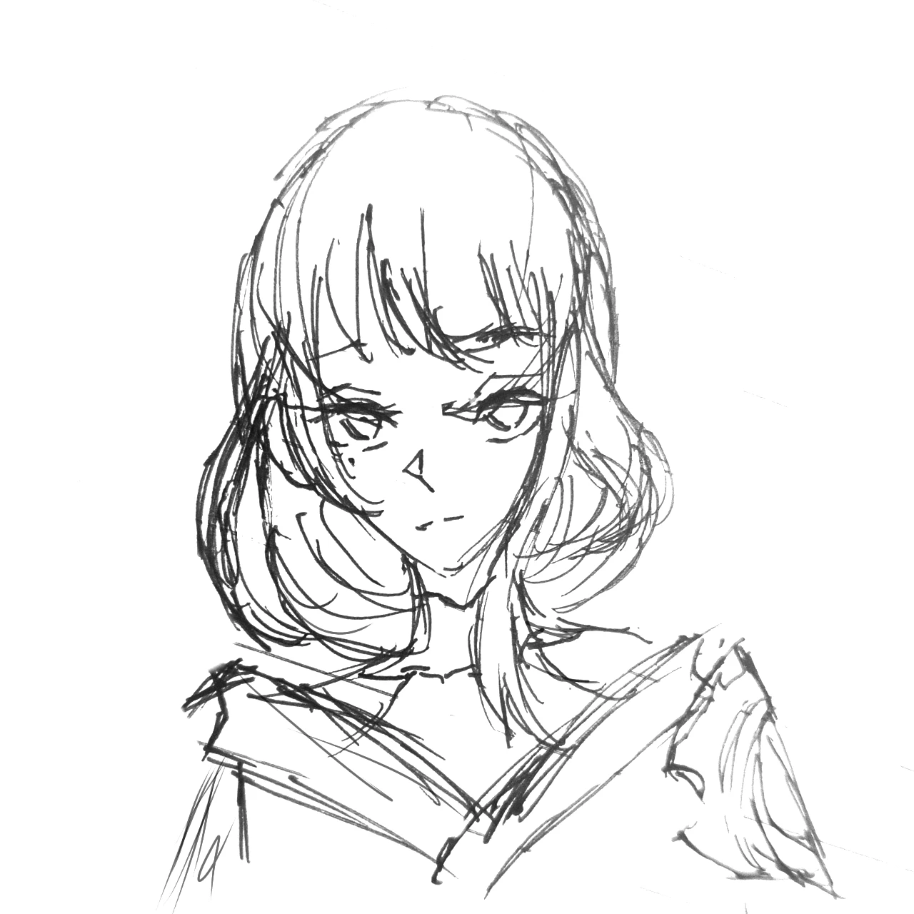 Raiden shogun (too lazy to draw headpiece) Genshin Impact | HoYoLAB