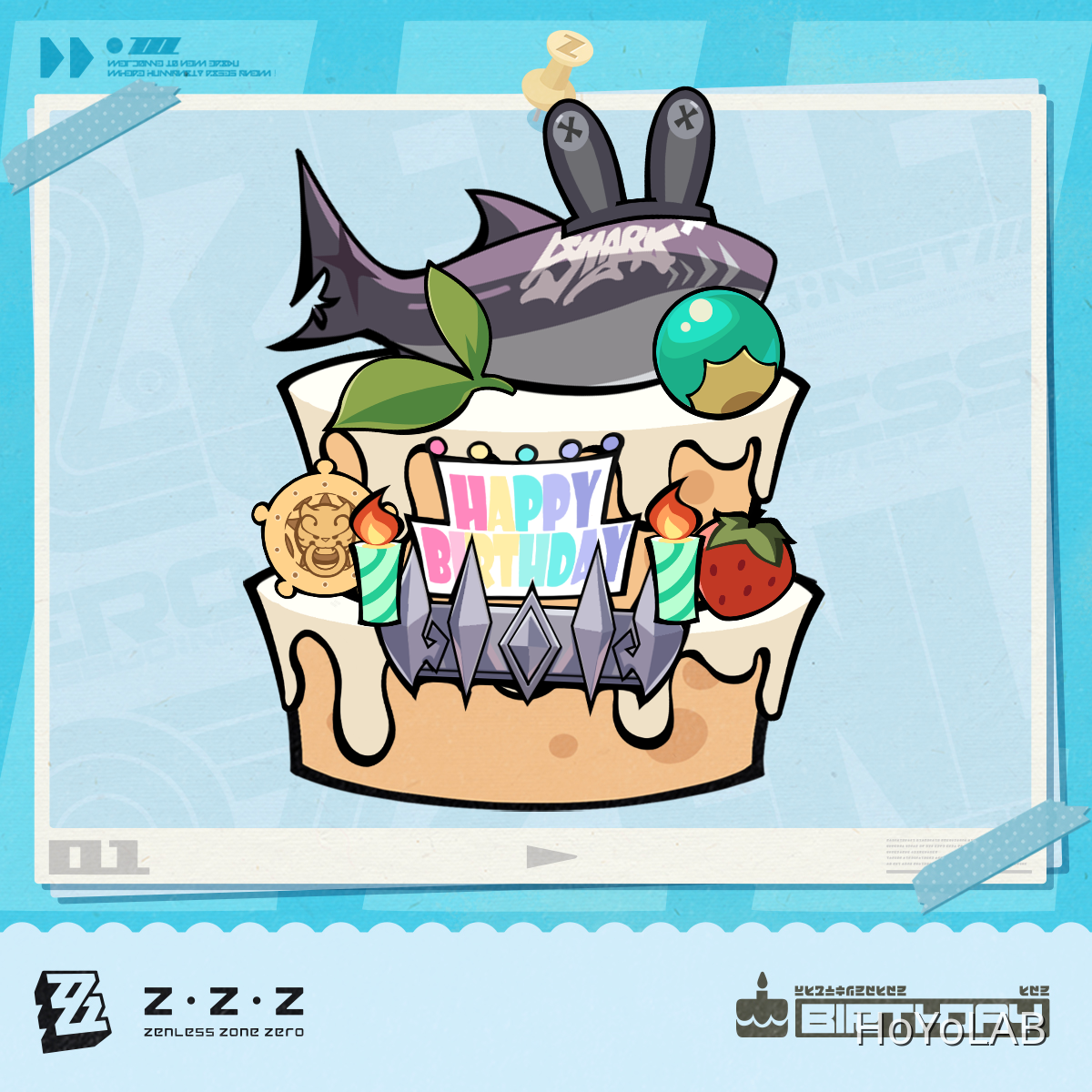January zzz cake! Zenless Zone Zero | HoYoLAB