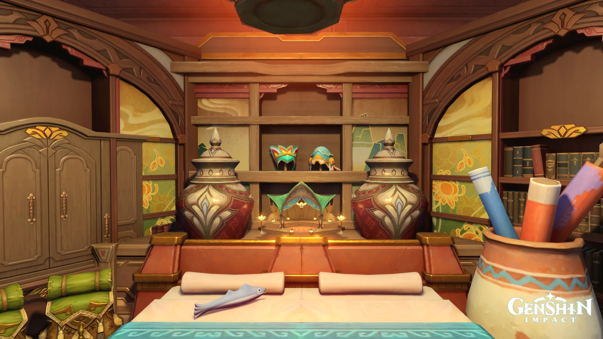 Kinilani's Teapot Tour VII: Bedroom Genshin Impact | HoYoLAB