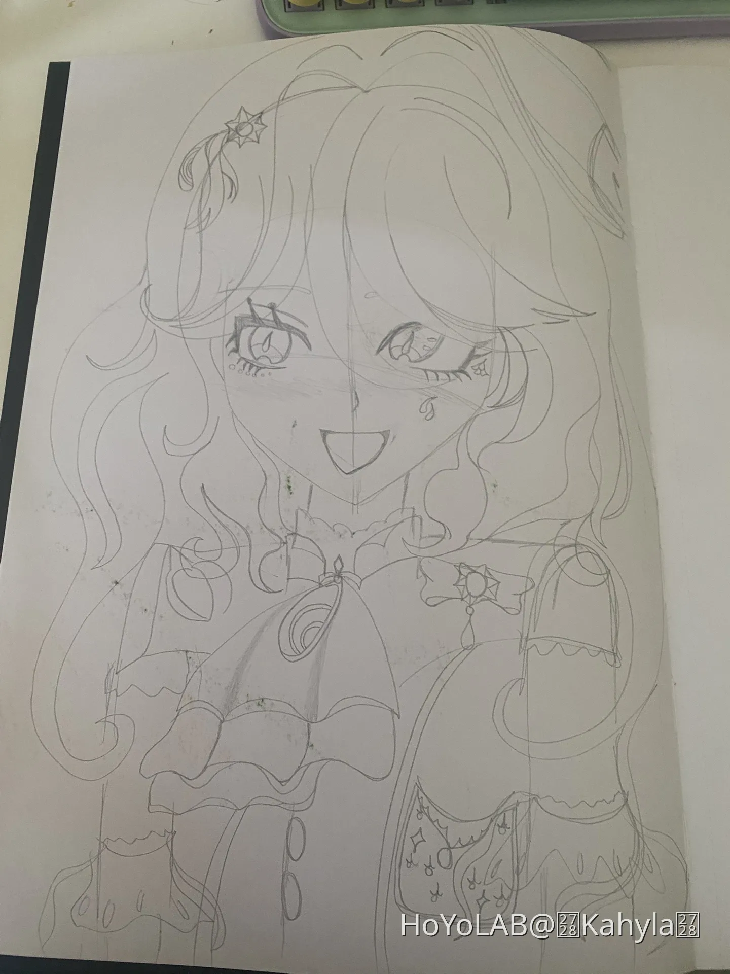 I’m doing a redesign on furina (pretty basic and boring) Genshin Impact ...