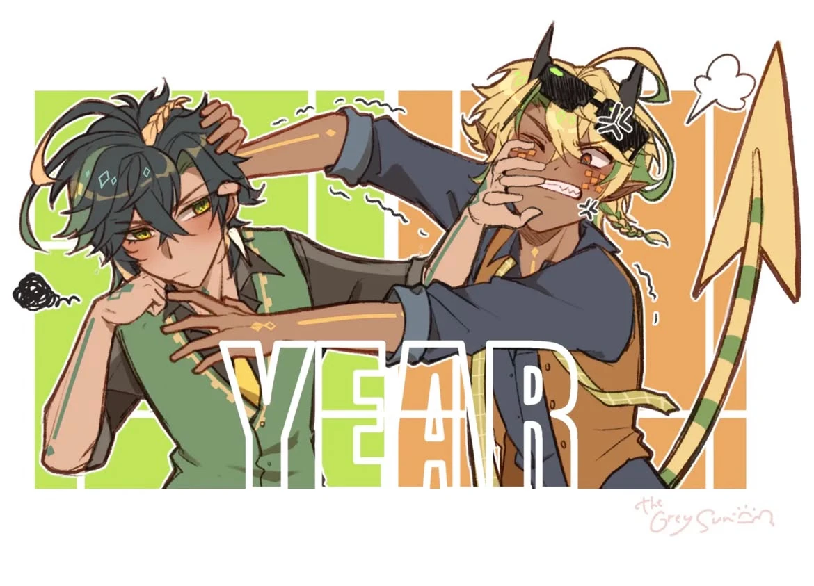 Ajaw human form (fanarts) Day Two Genshin Impact | HoYoLAB