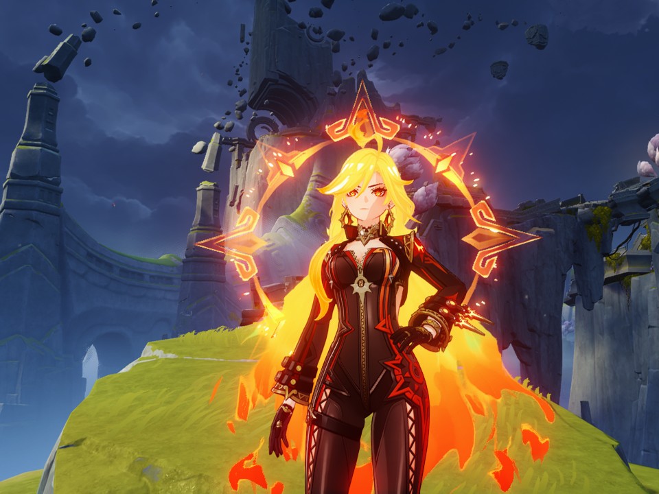 Building pity and the archon came home (9 primos left..) Genshin Impact ...