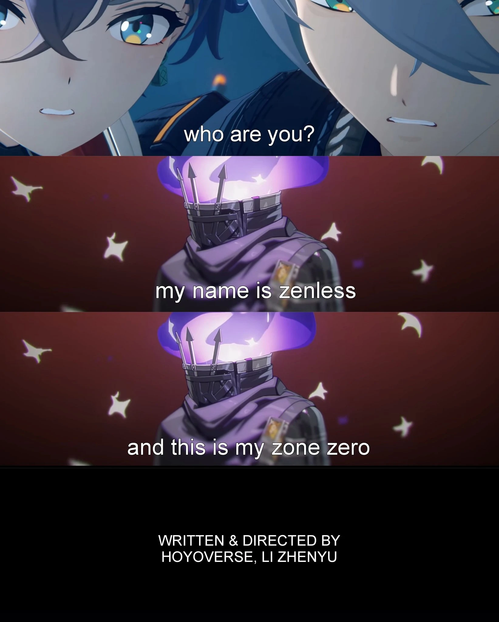 My name is Zenless Zenless Zone Zero | HoYoLAB