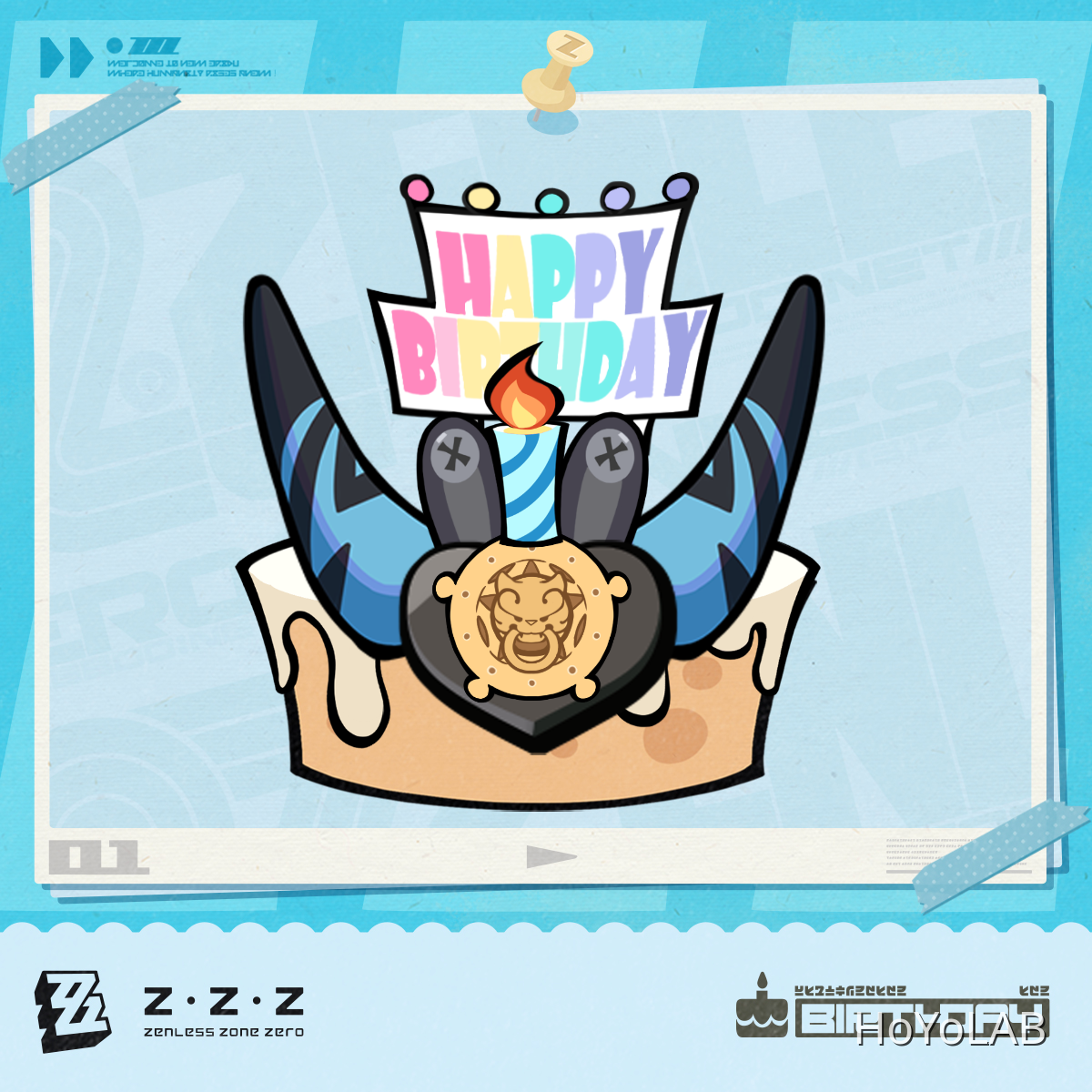 happy birthday sokaku🥳 Zenless Zone Zero | HoYoLAB