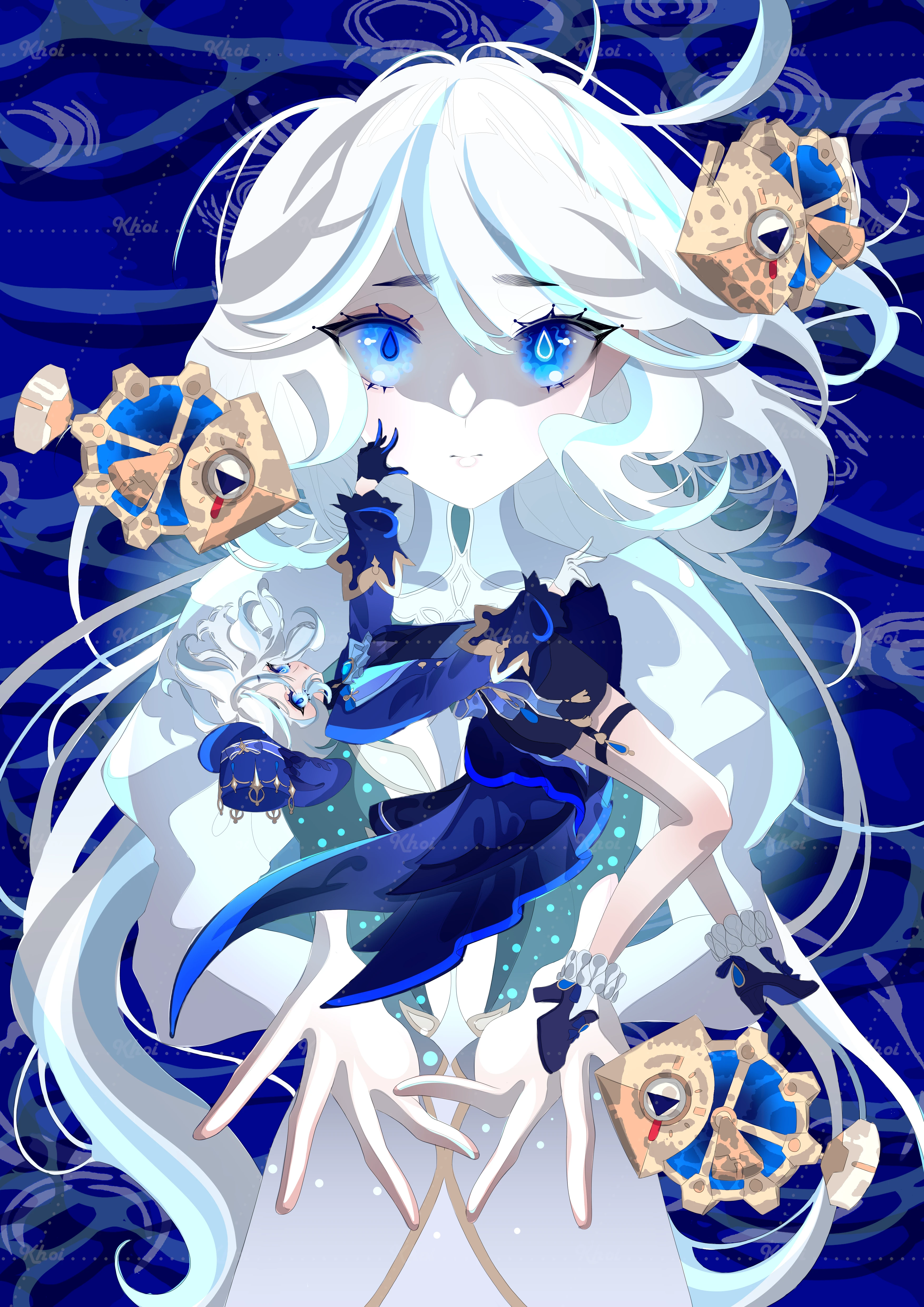 Furina fanart Genshin Impact | HoYoLAB