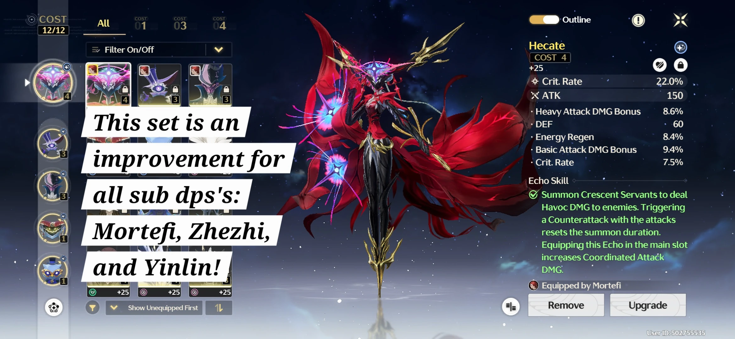 New Best Echo Set for Sub Dps's! Genshin Impact | HoYoLAB