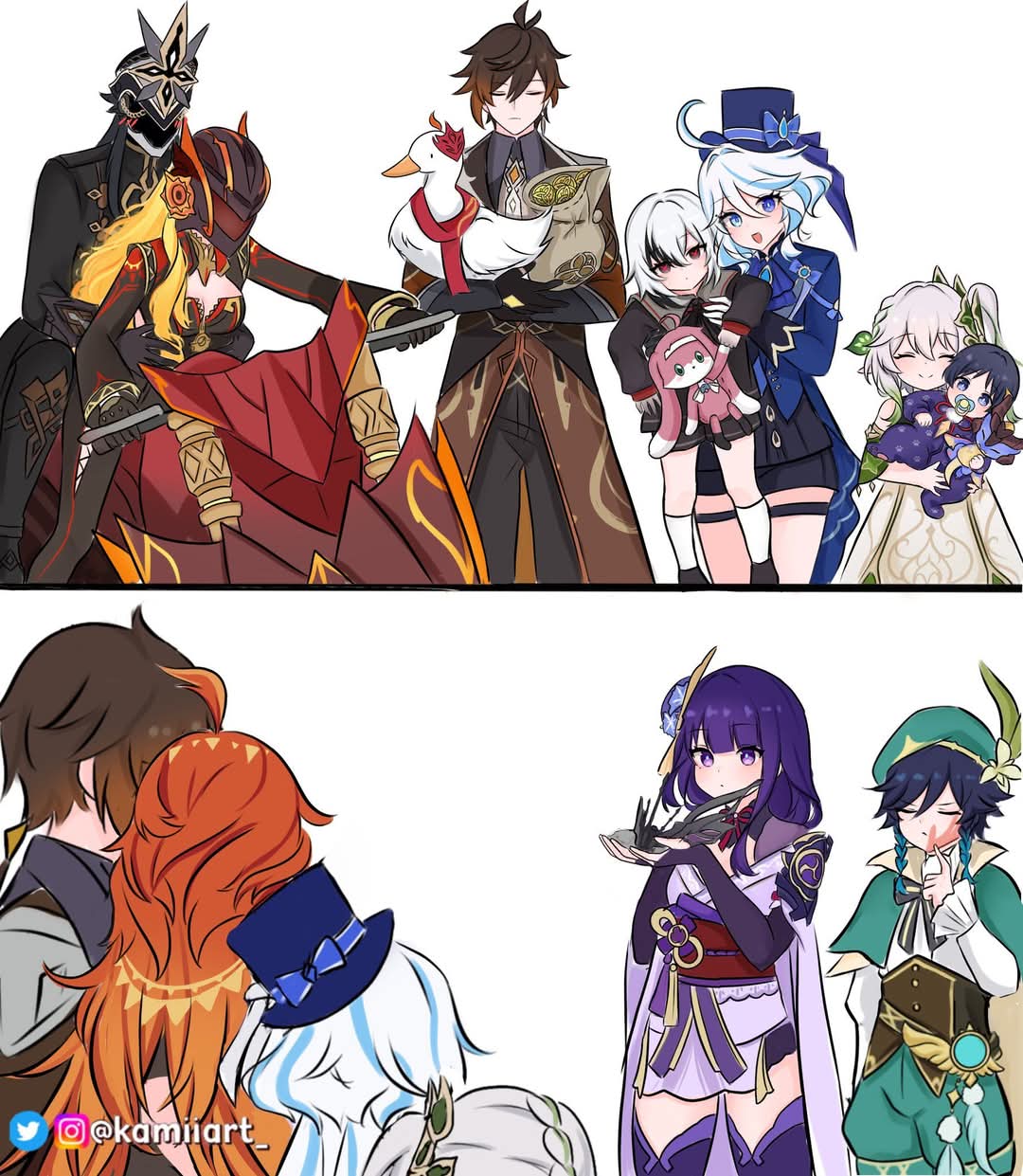 Archon dan Harbingers yg mampir di tiap negara Genshin Impact | HoYoLAB