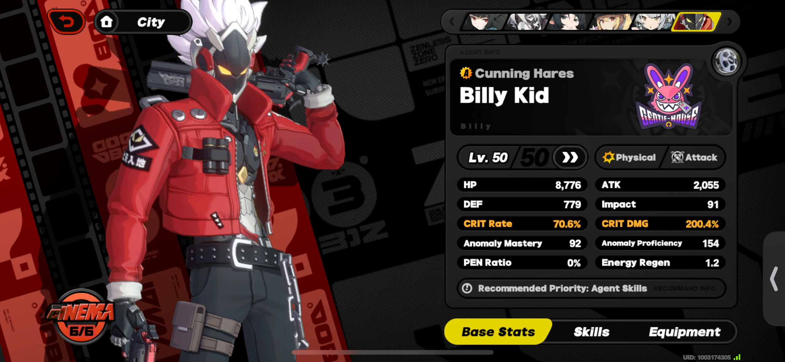 Billy Build Zenless Zone Zero | HoYoLAB